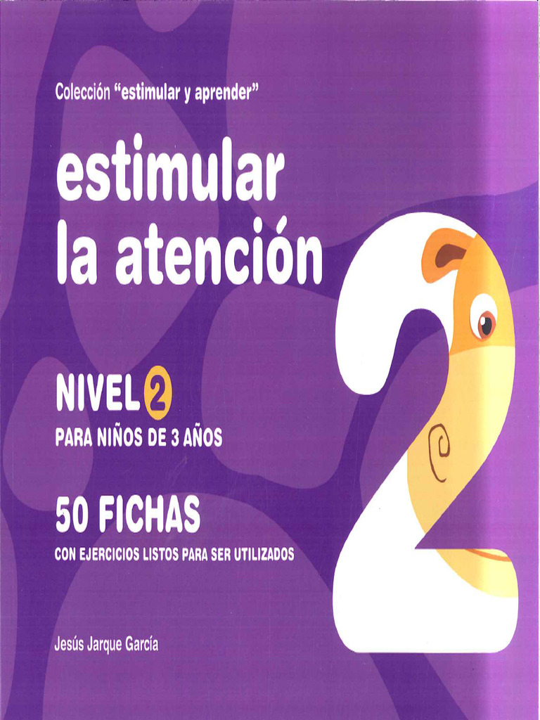 Jarque García. Estimular La Atención. Nivel 2 | PDF