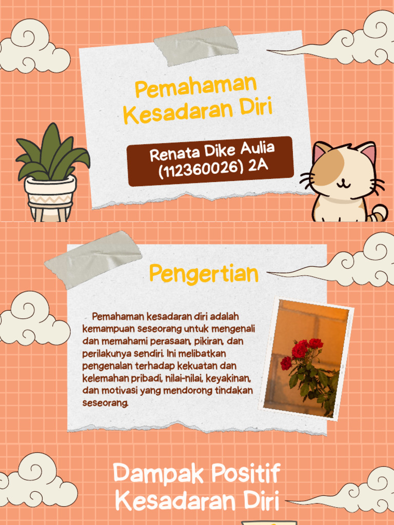 Pemahaman Kesadaran Diri | PDF