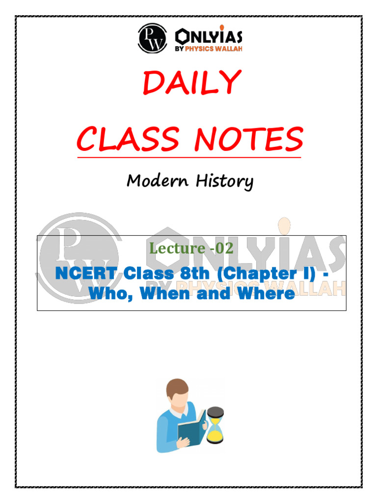 Modern History 02 - Daily Class Notes | PDF | British Raj | British Empire
