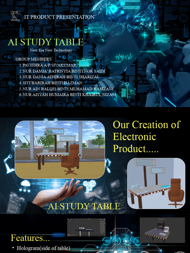 Artificial Intelligence Study Table Group Pavithra | PDF