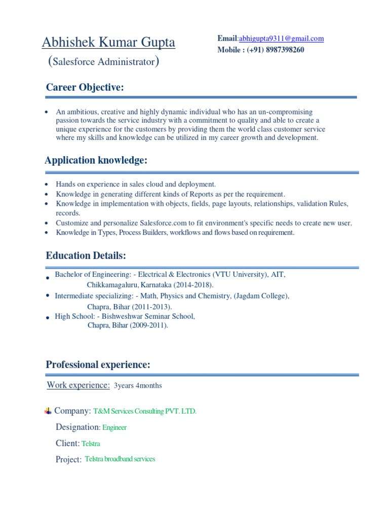 Abhishek Kumar Gupta | PDF | Business | Information Technology Management