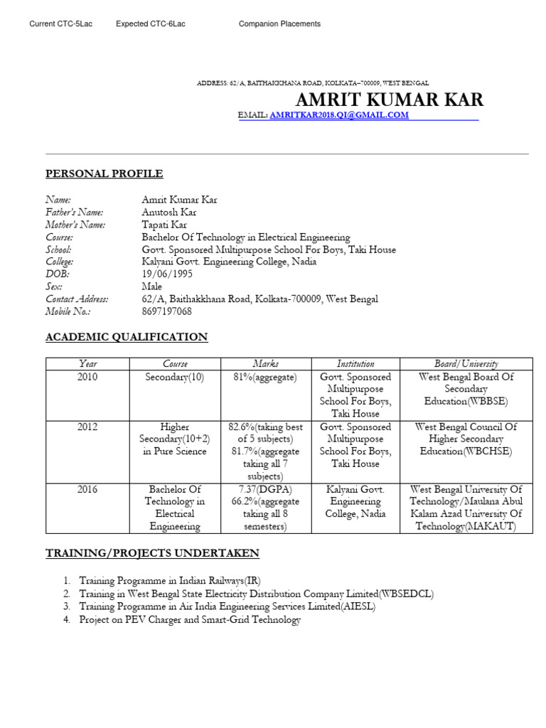 Amrit - Ref - Companion Placements | PDF
