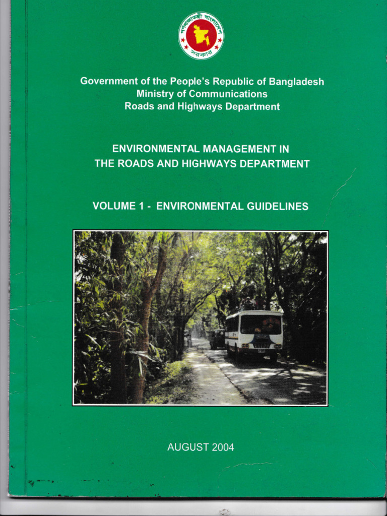 Environmental Guidelines RHD | PDF | Environmental Impact Assessment ...