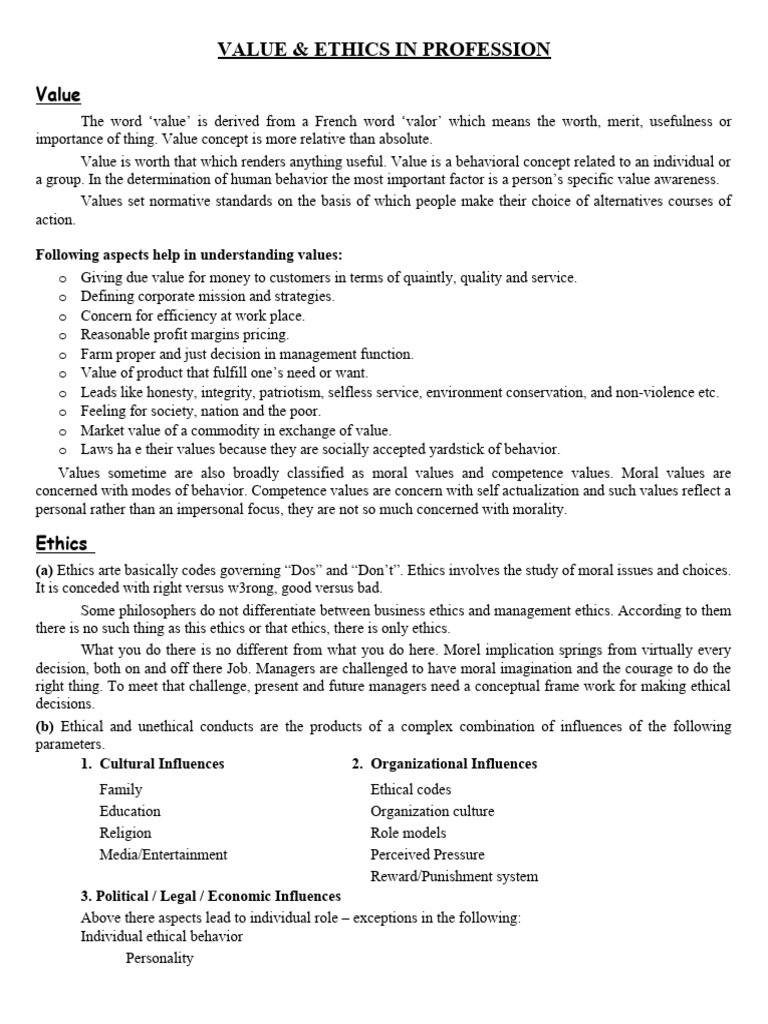 Values & Ethics | PDF | Biogas | Economic Growth Values & Ethics | PDF | Biogas | Economic Growth