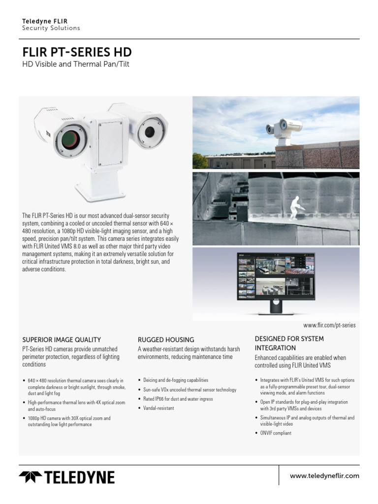 Triton PT SeriesHD Datasheet US | PDF | Camera | High Definition Television