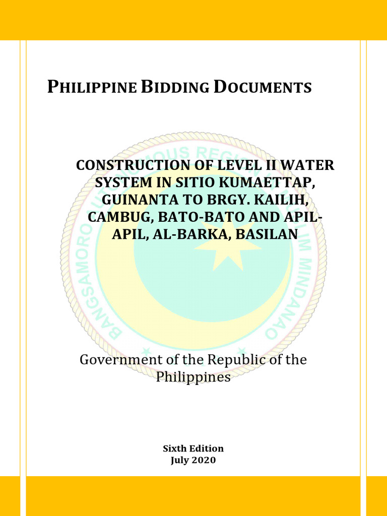 OK - Bid Docs - Water System Level II - Compressed | PDF ...