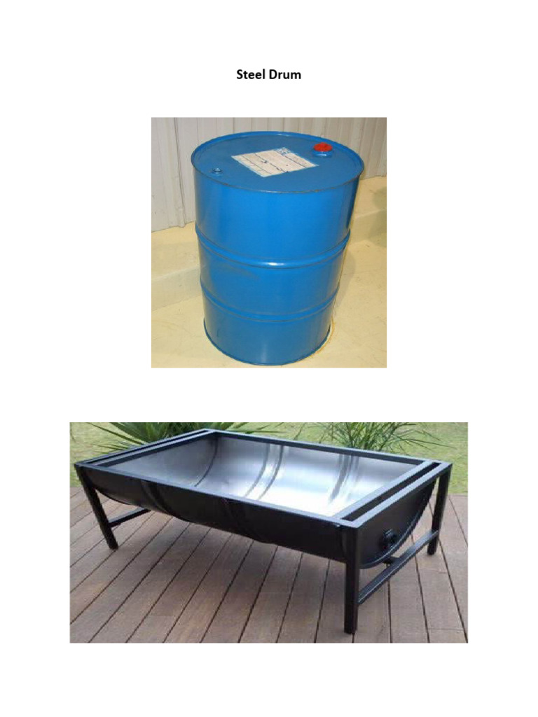 Steel Drum Equipment and Issues | PDF