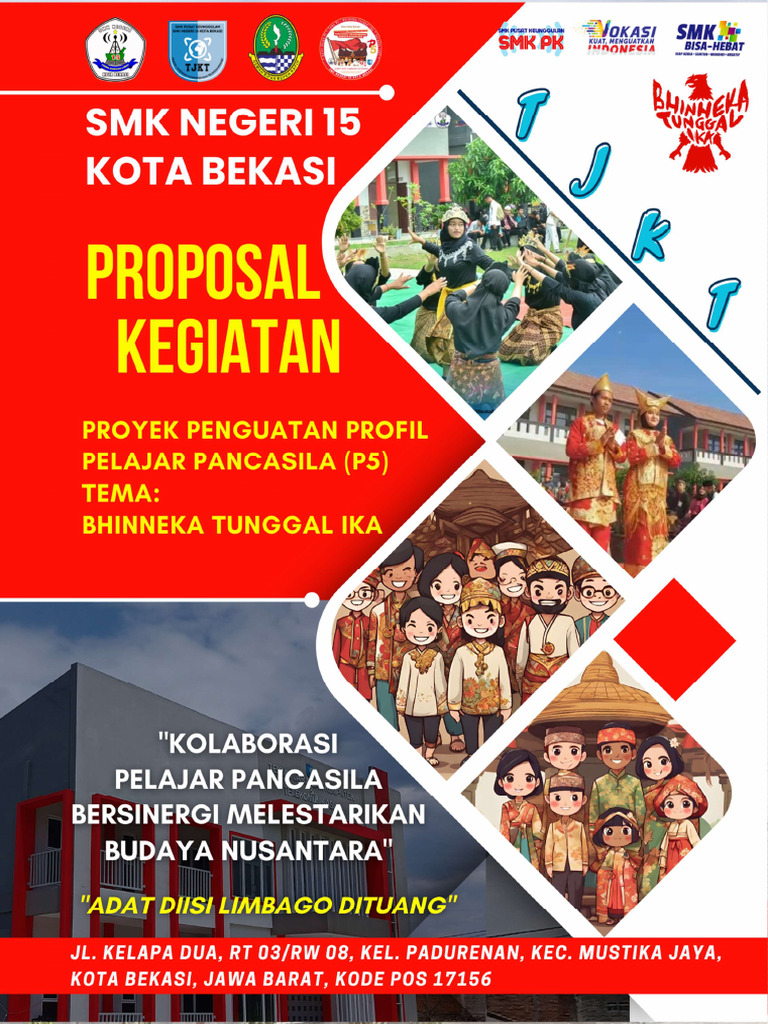 Tjkt-Proposal Kegiatan p5 SMKN 15 Kota Bekasi | PDF | Bisnis