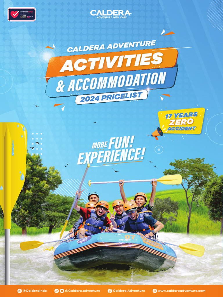 Caldera Adventure Pricelist 2024 Update | PDF | Cuisine