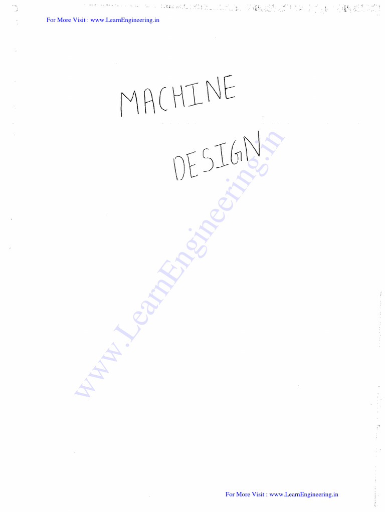 Machine Design - by LearnEngineering - in | PDF
