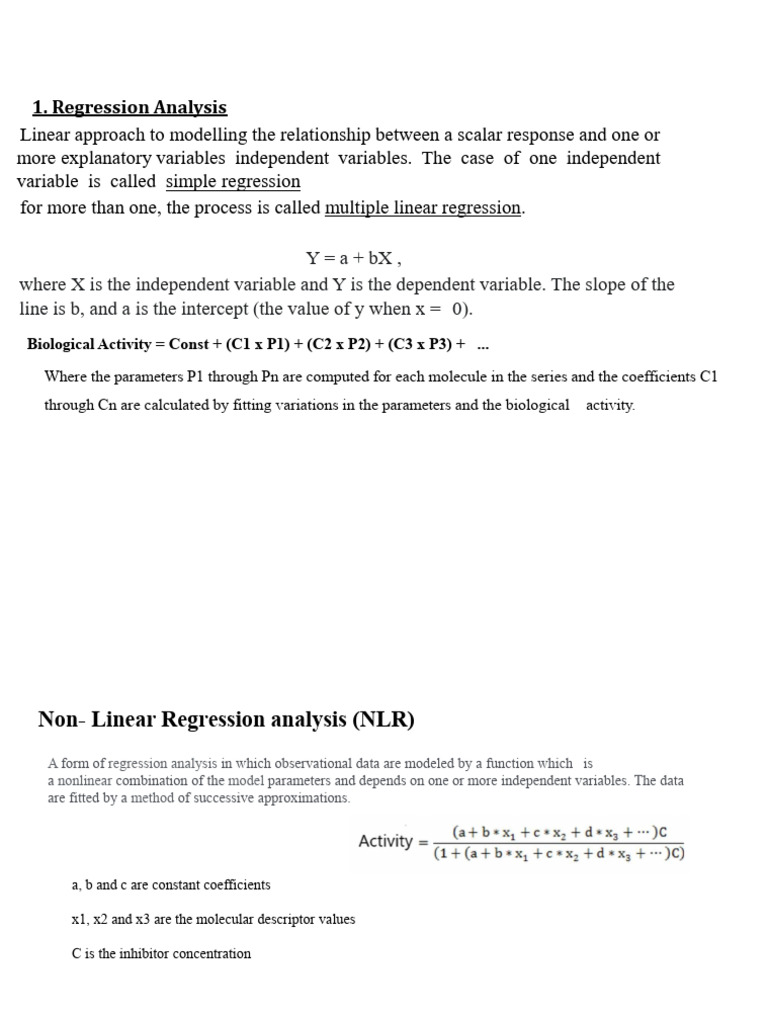 C775 Lecture 4 Pdf Regression Analysis Linear Regression 7654
