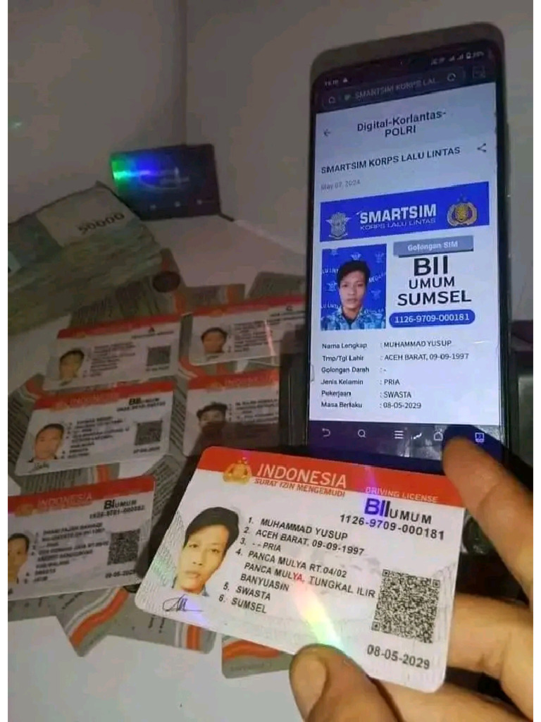 Dokumenbarcode sim | PDF