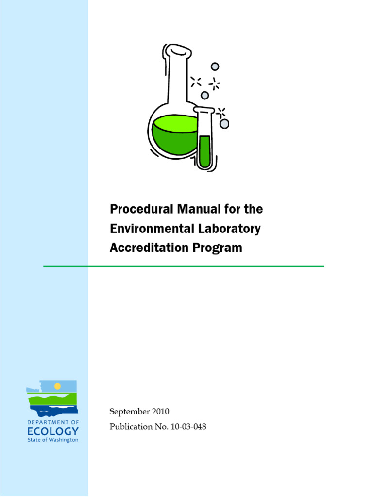 Environmental Laboratory Accreditation Manual | PDF | Quality Assurance | Audit