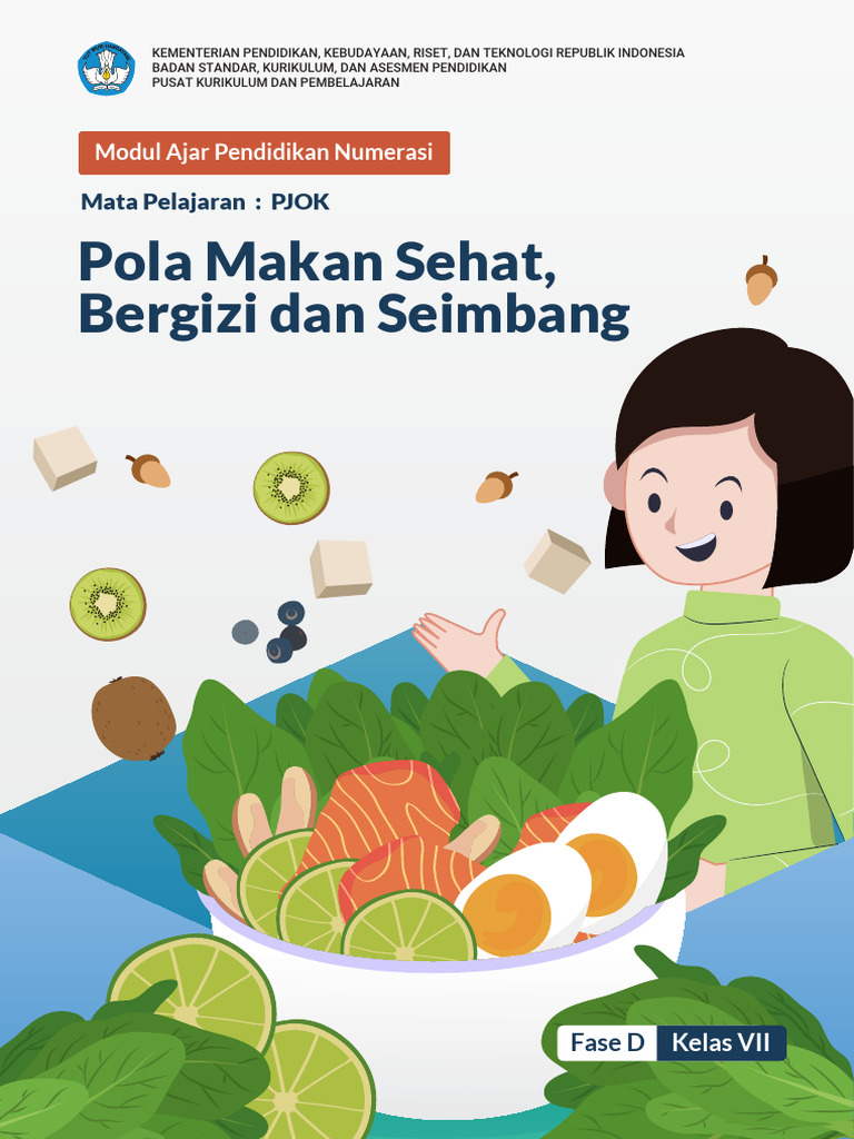 Modul Ajar Pendidikan Jasmani, Olahraga, dan Kesehatan (PJOK) - Pola Makan Sehat, Bergizi dan ...