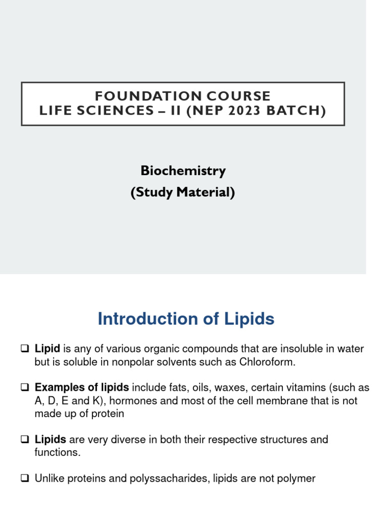 Biochemistry Units (Lectures) | PDF | Rna | Messenger Rna