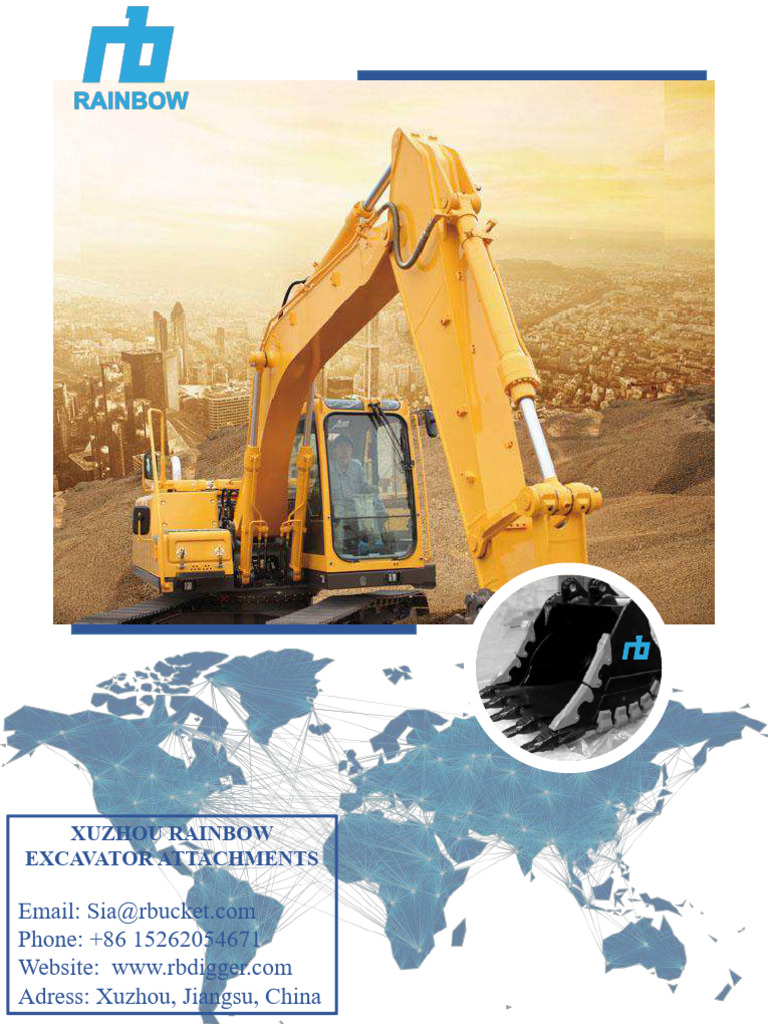 RAINBOW Machinery Cataloge | PDF | Loader (Equipment) | Knife