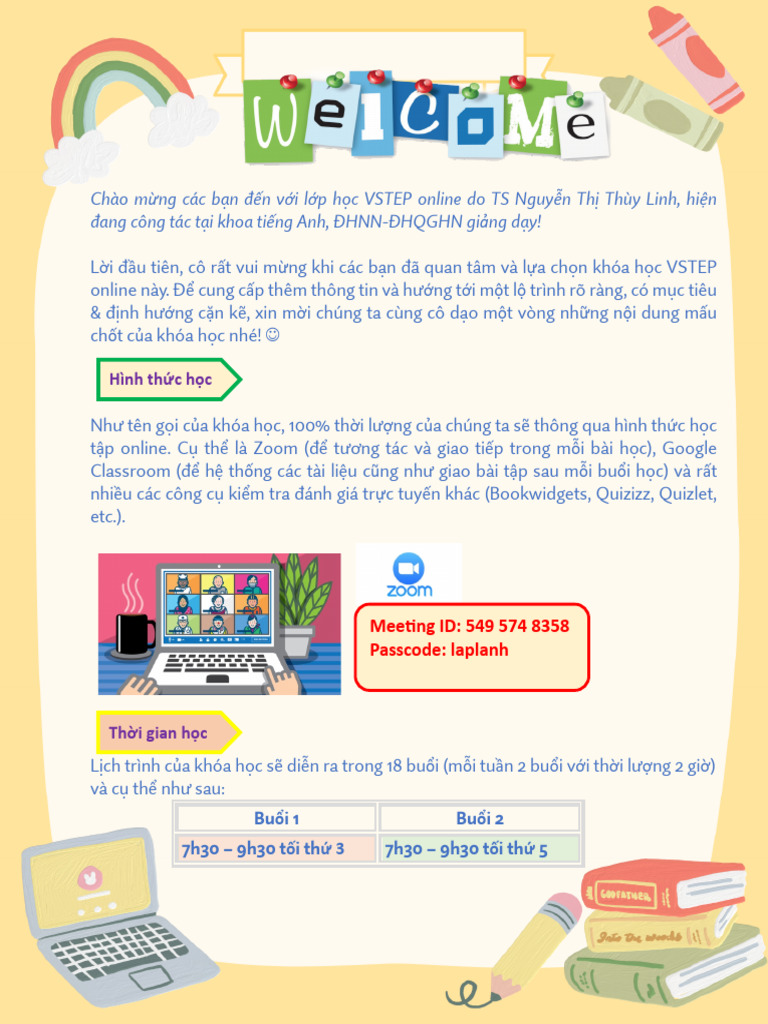Welcome Page (Updated March 2024) | PDF