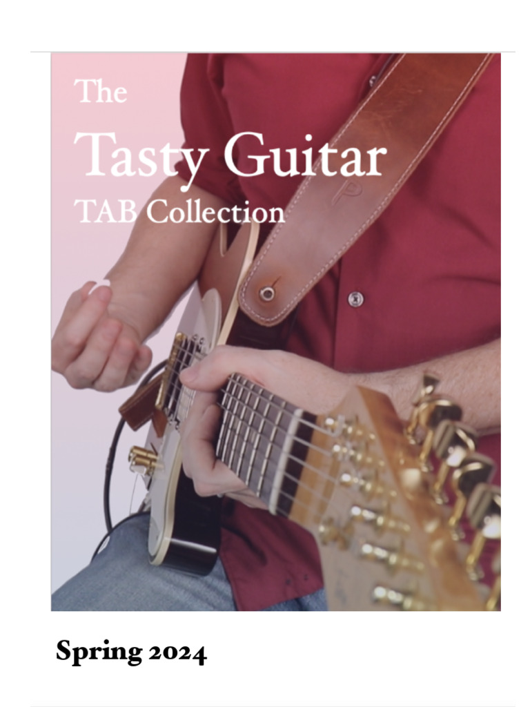 The Tasty Guitar Complete TAB Collection Spring24v4 | Download Free PDF ...