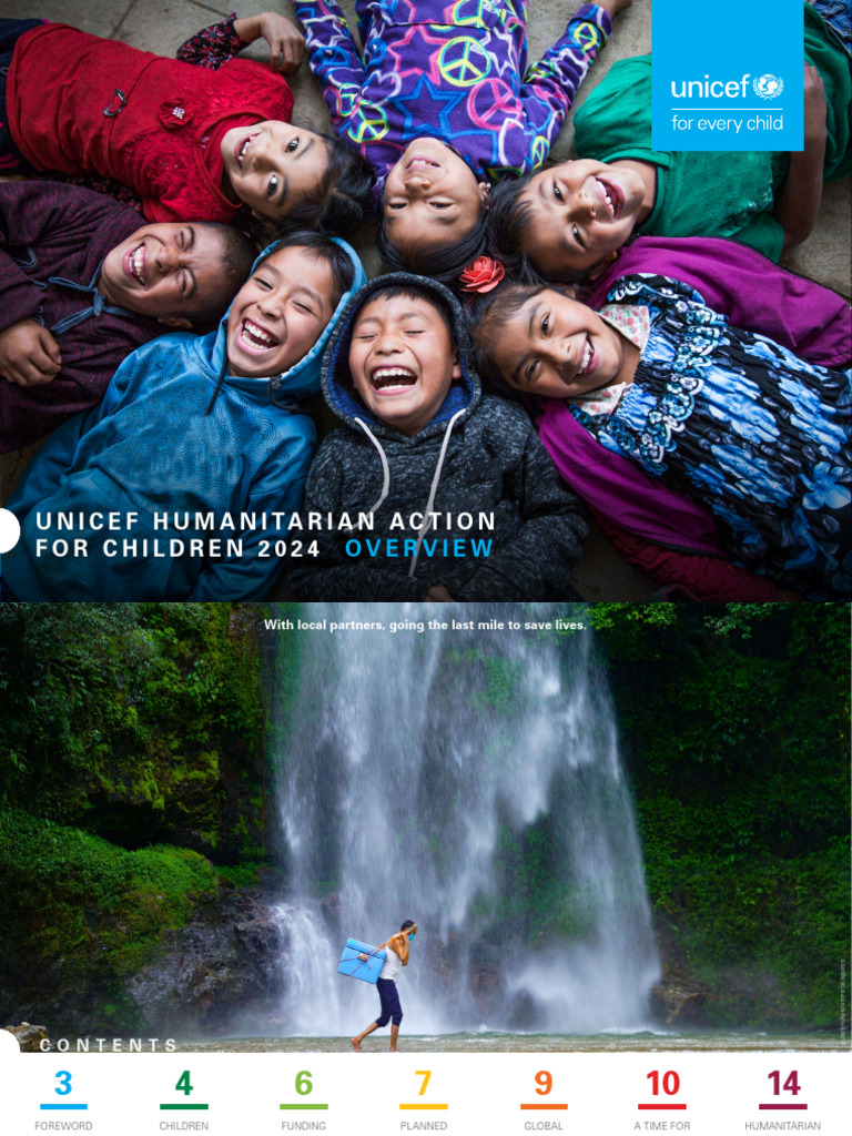 UNICEF Humanitarian Action 2024 Overview | PDF | Humanitarian Aid | Refugee