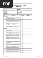 Sample of Pipe Testing Form | PDF | Plumbing | Domestic Implements
