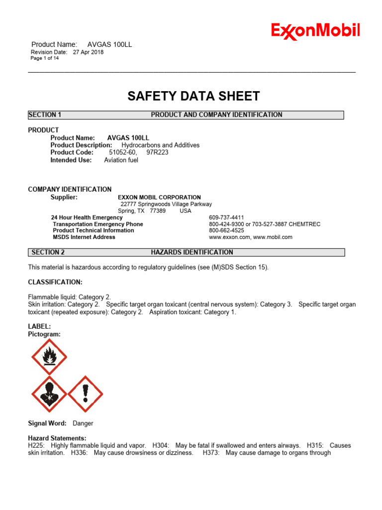 MSDS_672731 | PDF | Waste Management | Combustion