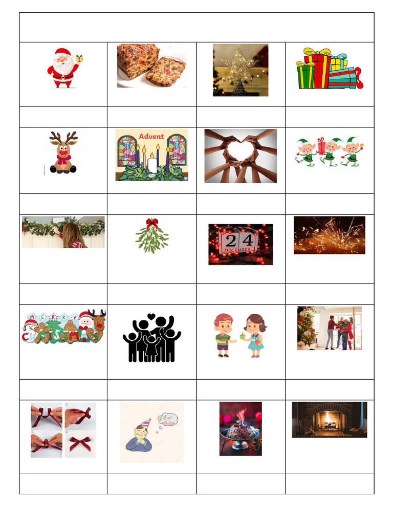 Christmas Spelling Bee Words List | PDF
