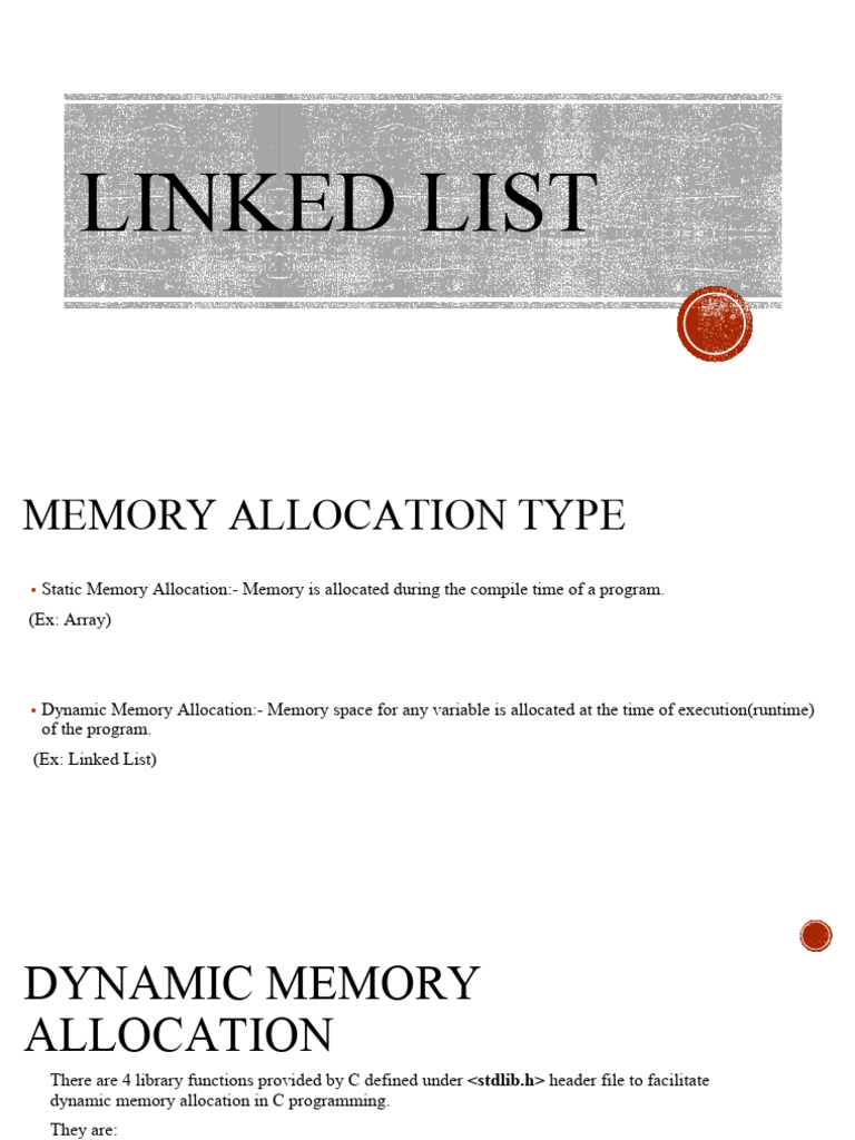 Linked List | PDF | Pointer (Computer Programming) | Queue (Abstract ... Linked List | PDF | Pointer (Computer Programming) | Queue (Abstract ...