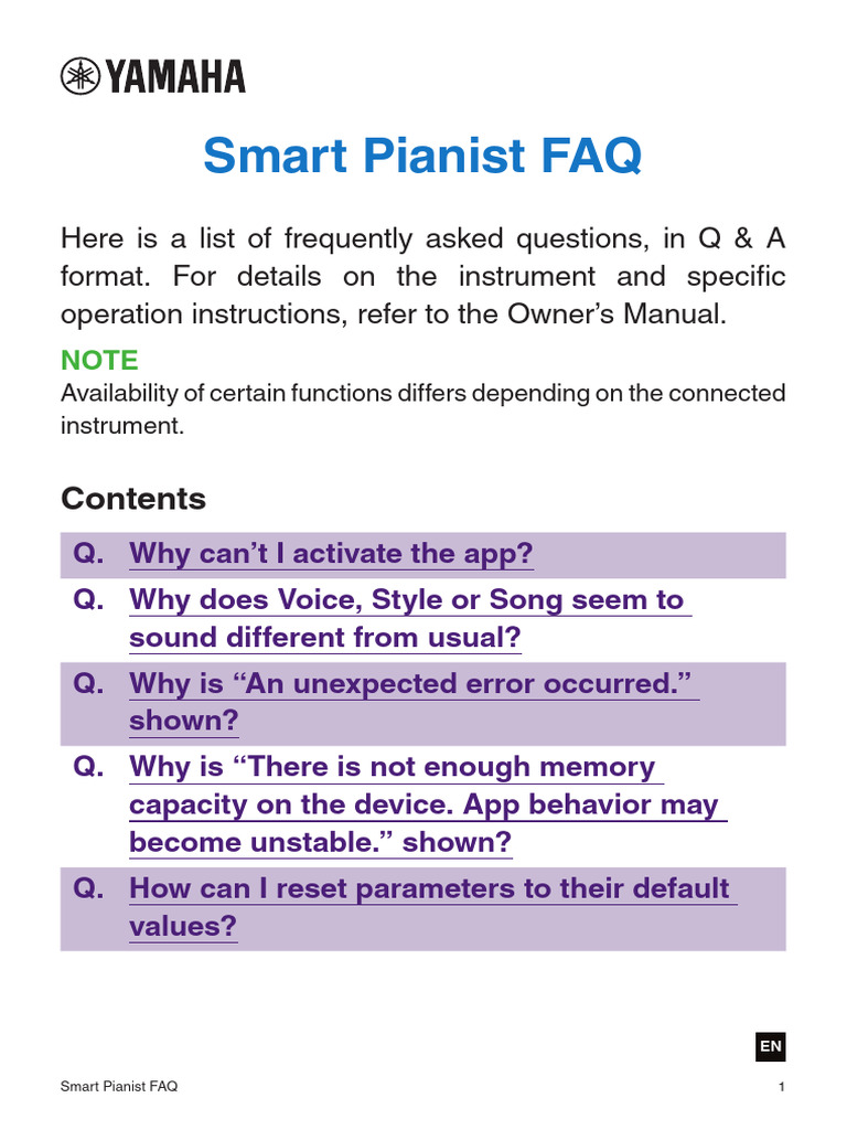 Smartpianist en Faq d0 | PDF | Android (Operating System) | Sound ...