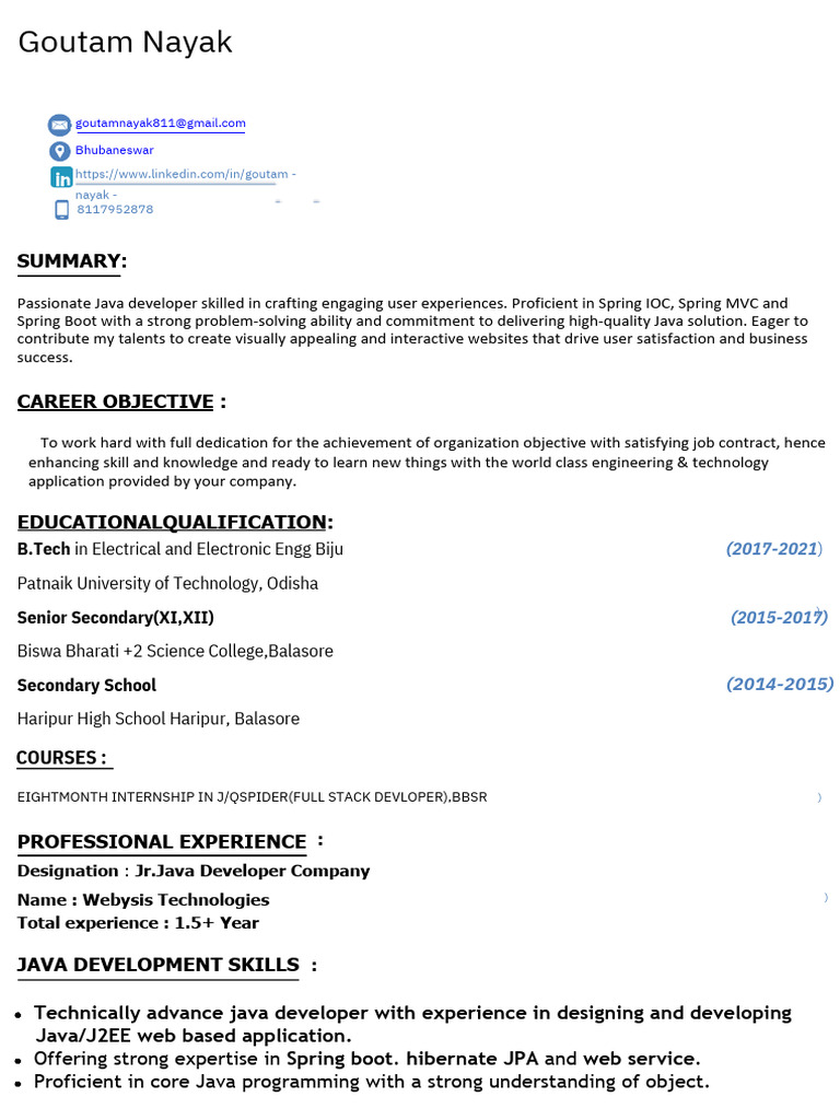 Goutam 1 | PDF | Java (Programming Language) | My Sql