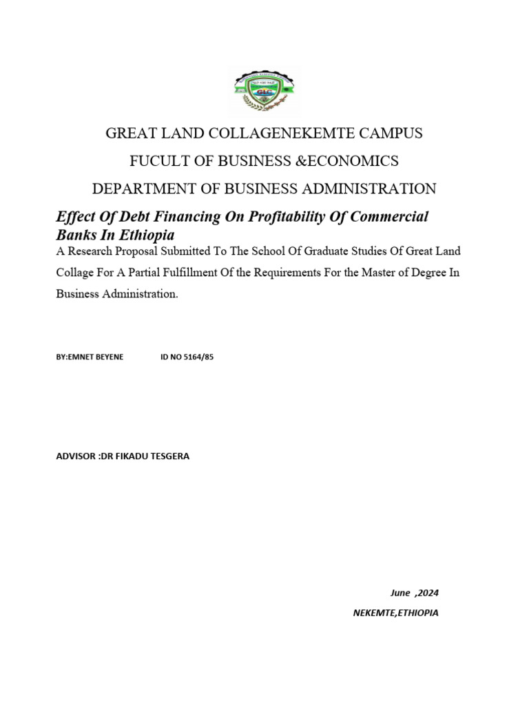 Emnet Comment Corrected | PDF | Capital Structure | Leverage (Finance)