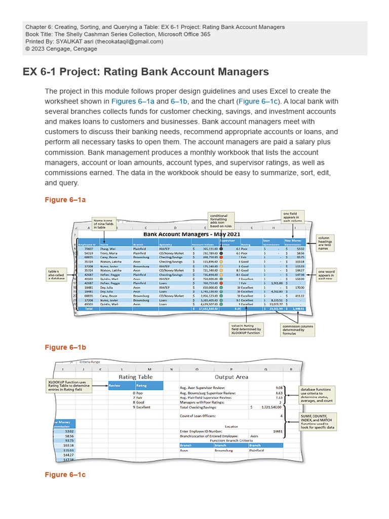 MindTap - Cengage Learning | PDF | Worksheet | Database Index