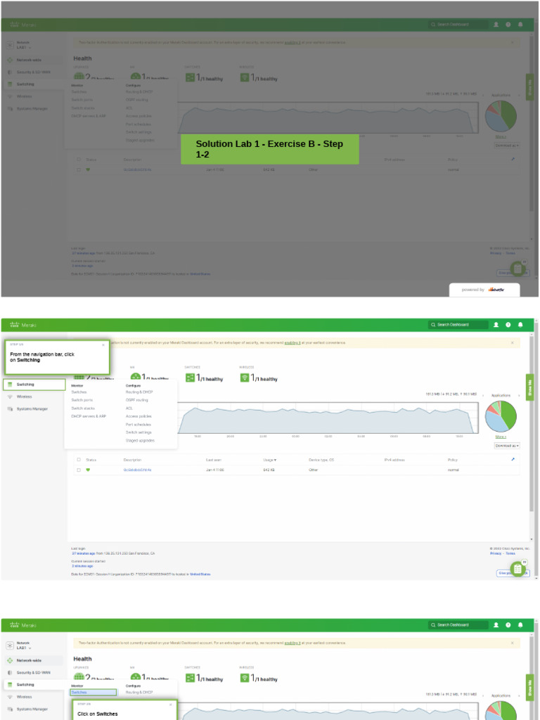Network Switch Setup Guide | PDF
