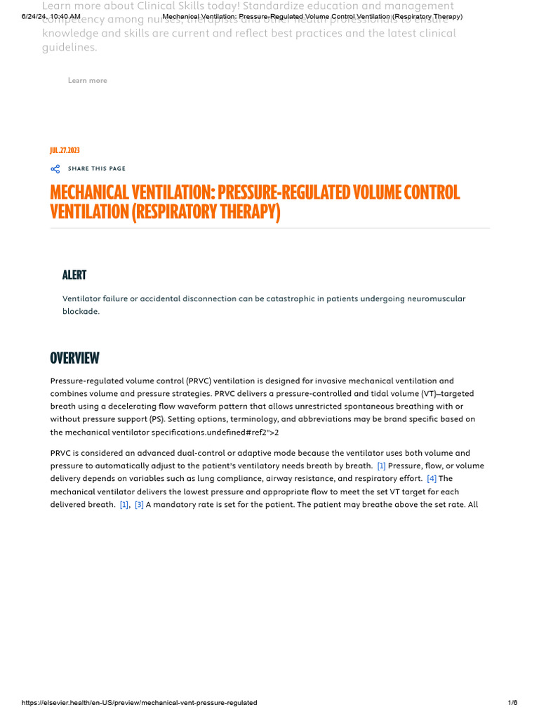 Mechanical Ventilation_ Pressure-Regulated Volume Control Ventilation ...