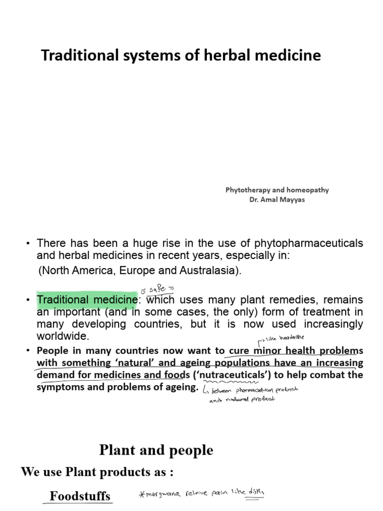 2022 Traditional Systems of Herbal Medicine | PDF | Medicine | Clove