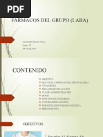 Broncodilatadores: SABA, LABA y LAMA | PDF