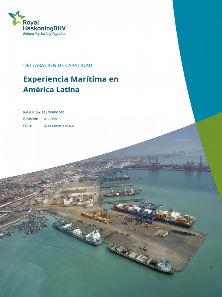BROCHURE ROYAL HASKONING DHV | PDF | Puerto | Colombia