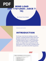 NSCP Provisions in Computing Wind Loads | PDF | Wound | Wind Speed