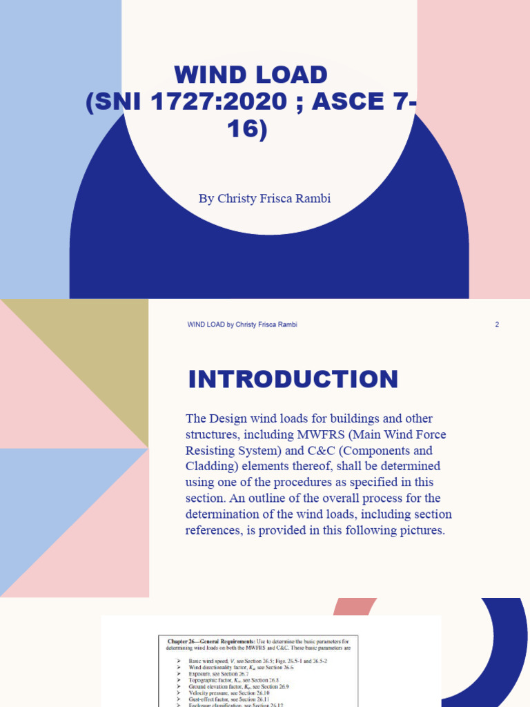 Wind Load Calculation Procedures | PDF | Building Engineering | Civil ...