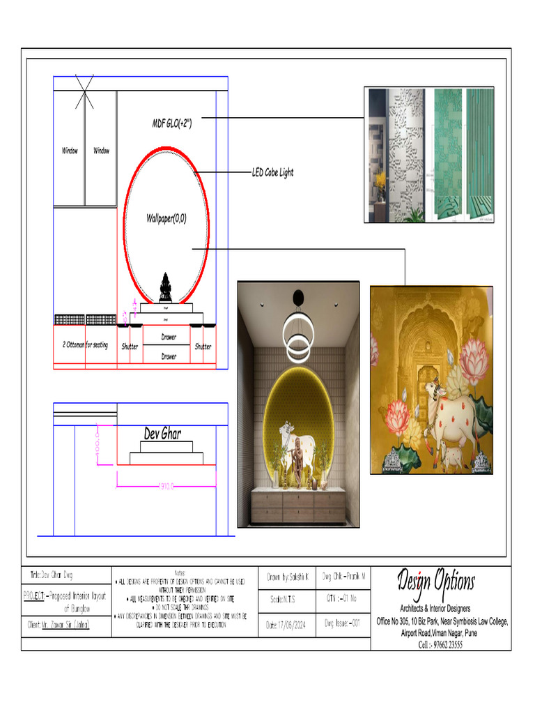 Dev Ghar DWG Option 3 | PDF