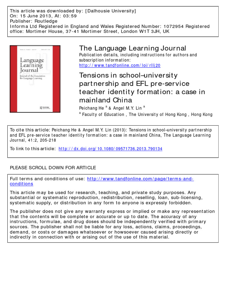 he2013 | Download Free PDF | Teachers | Mentorship