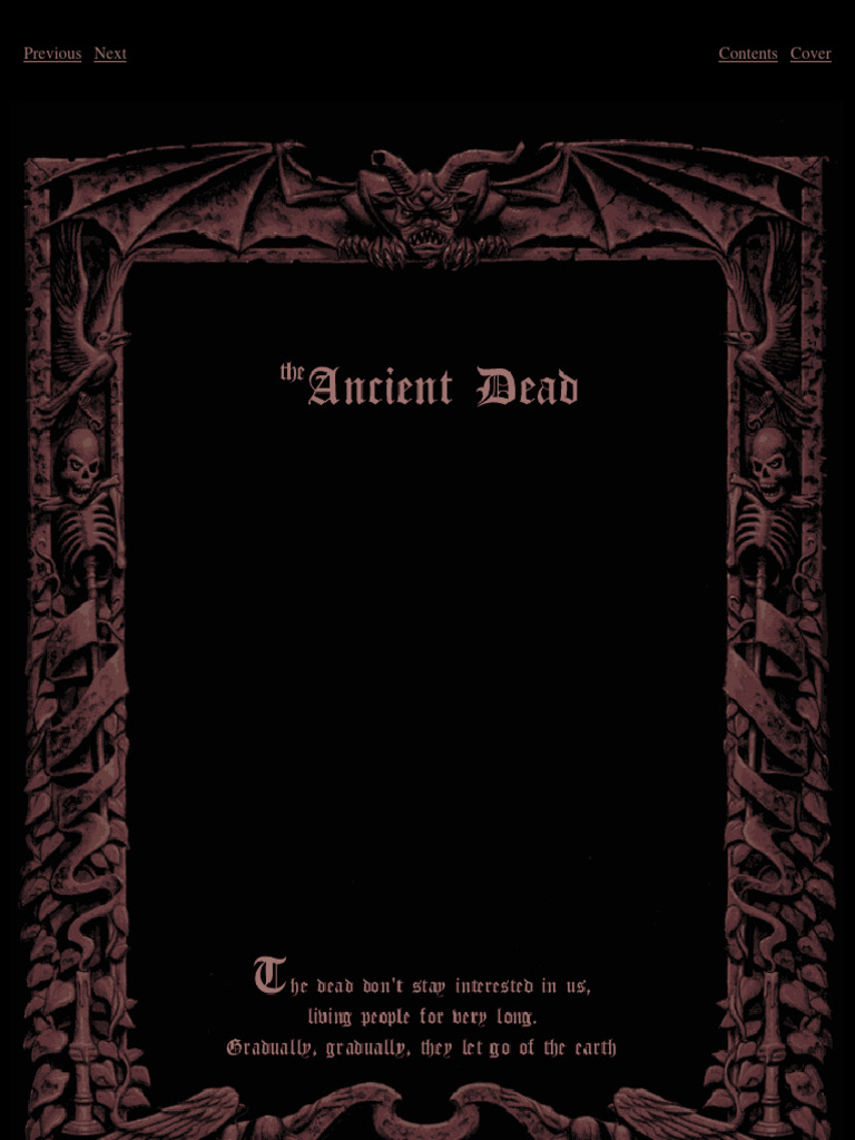 AD&D 2nd Ed tsr9451 Ravenloft Van Richten's Guide To The Ancient | PDF ...