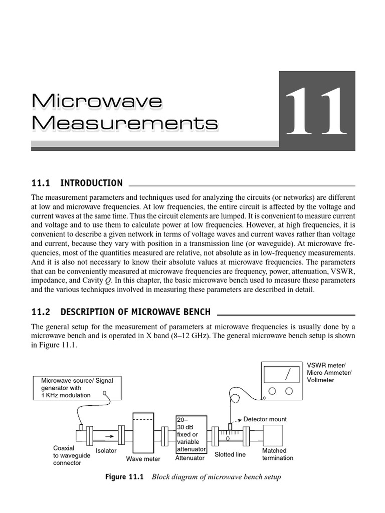 Microwave Measurements - 230630 - 101144 | PDF | Microwave | Detector ...