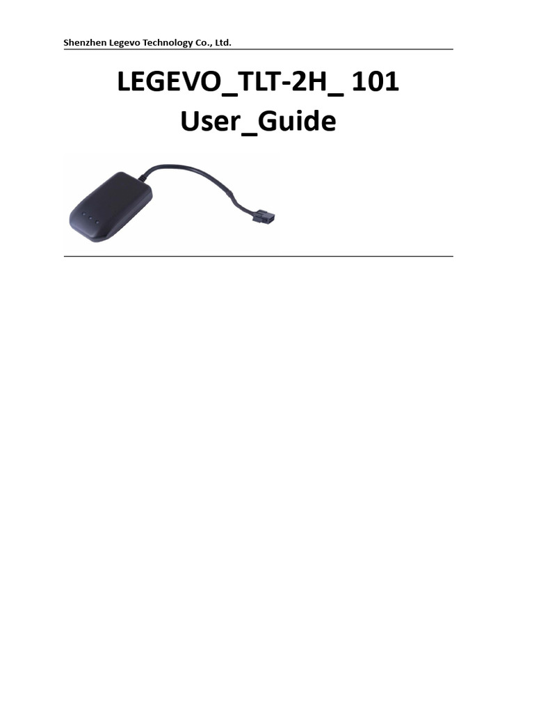 LEGEVO - TLT-2H - 101 - User - Guide - V2 - Updated | PDF | General Packet Radio Service ...