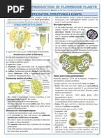Sexual Reproduction in Flowering Plants - Notes | PDF | Seed | Flowers
