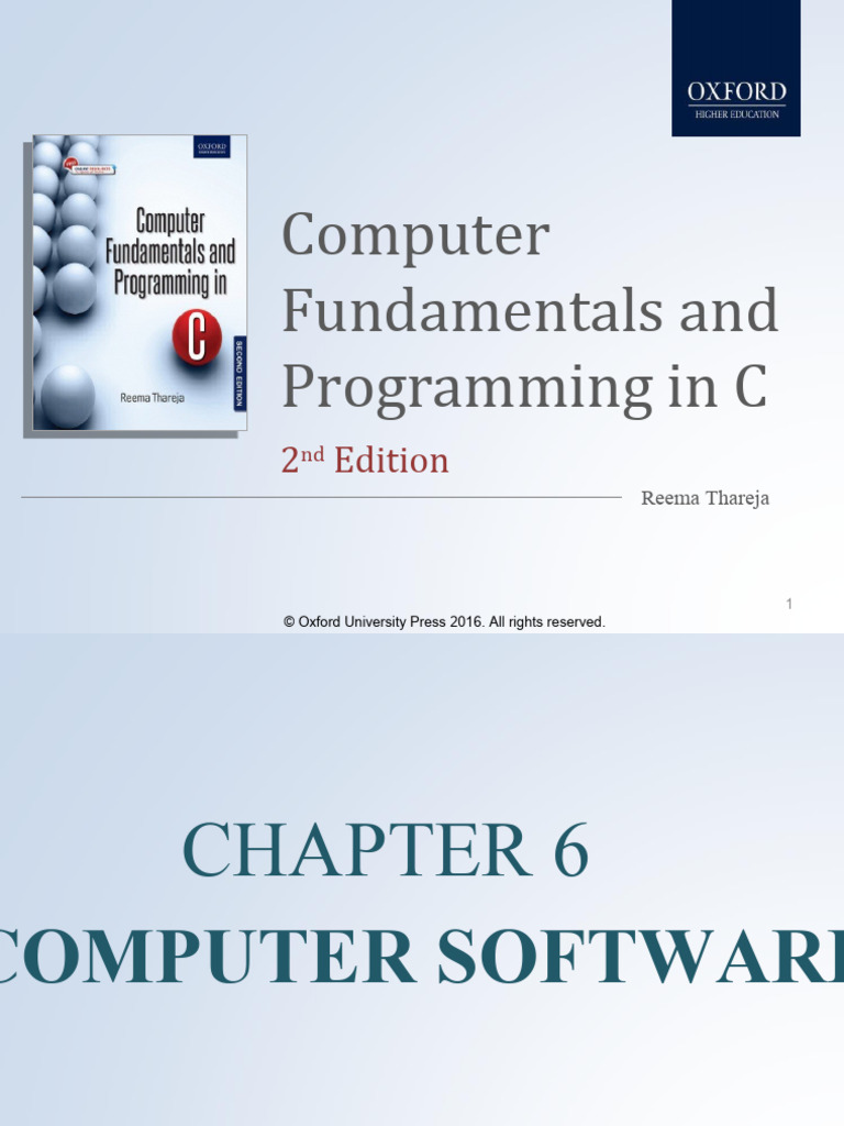 Chapter 6 Computer Software | PDF | Operating System | Bios