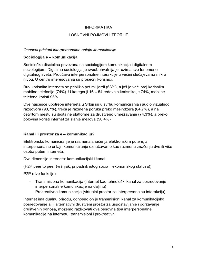 Informatika - PDF 2 | PDF