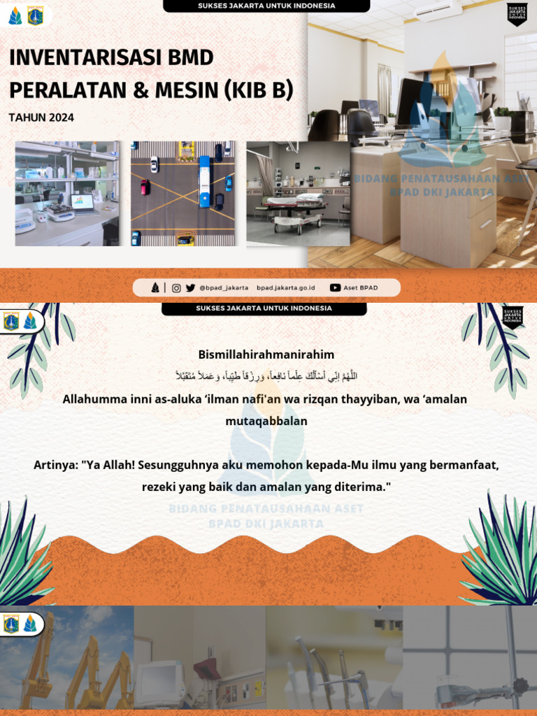 Inventarisasi (Sensus) KIB B - Keseluruhan WM May | PDF