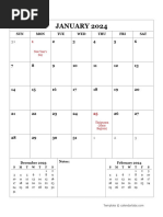 Q4 2024 Calendar Overview | PDF