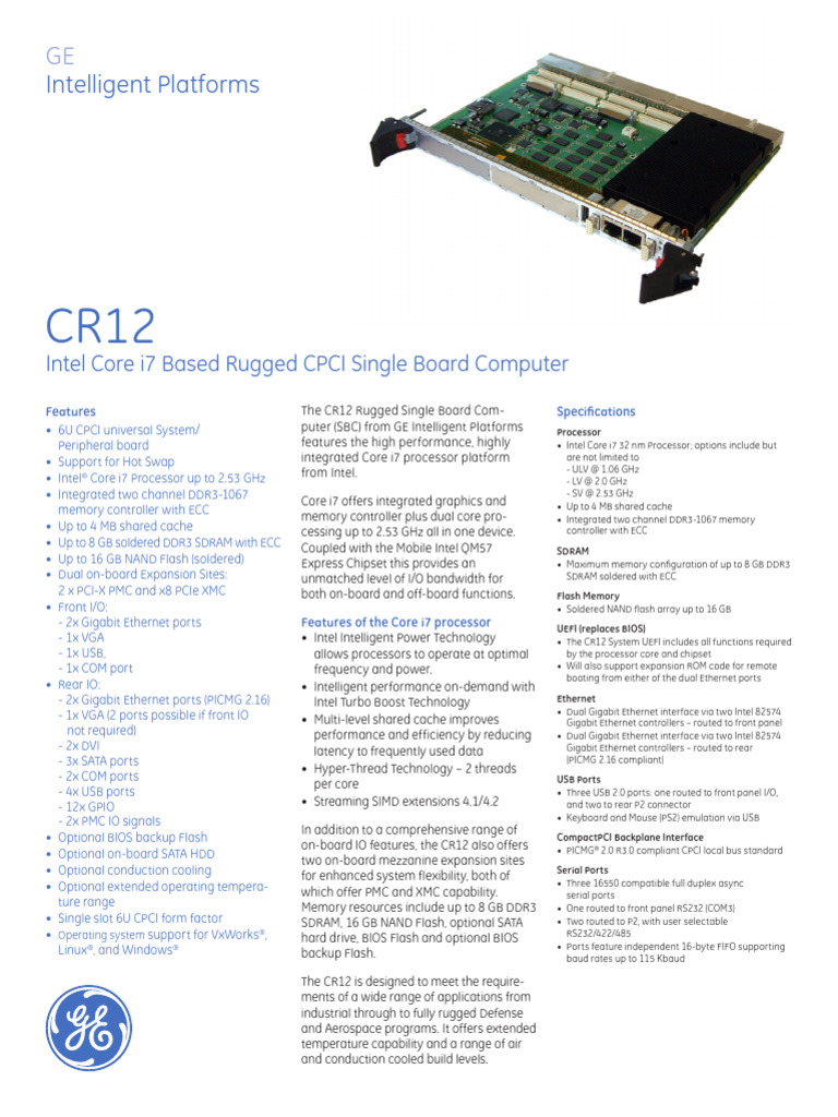 CR12 | PDF | Flash Memory | Usb