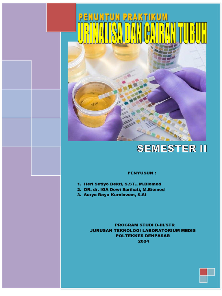 Pedoman Praktik Urinalisa And Cairan Tubuh 2024 Pdf